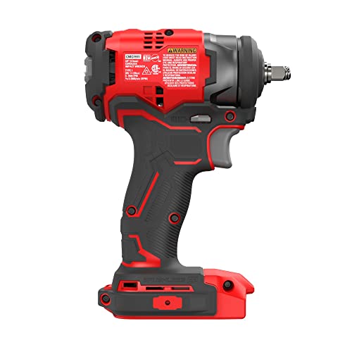 Craftsman V20 RP Cordless Impact Wrench, 3/8 inch Drive, Bare Tool Only (CMCF911B)