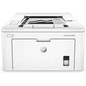 hp laserjet pro m203dw single-function wireless monochrome laser printer for home office, white - print only - 30 ppm, 1200 x 1200 dpi, 8.5 x 14, auto duplex printing, ethernet, cbmou printer cable