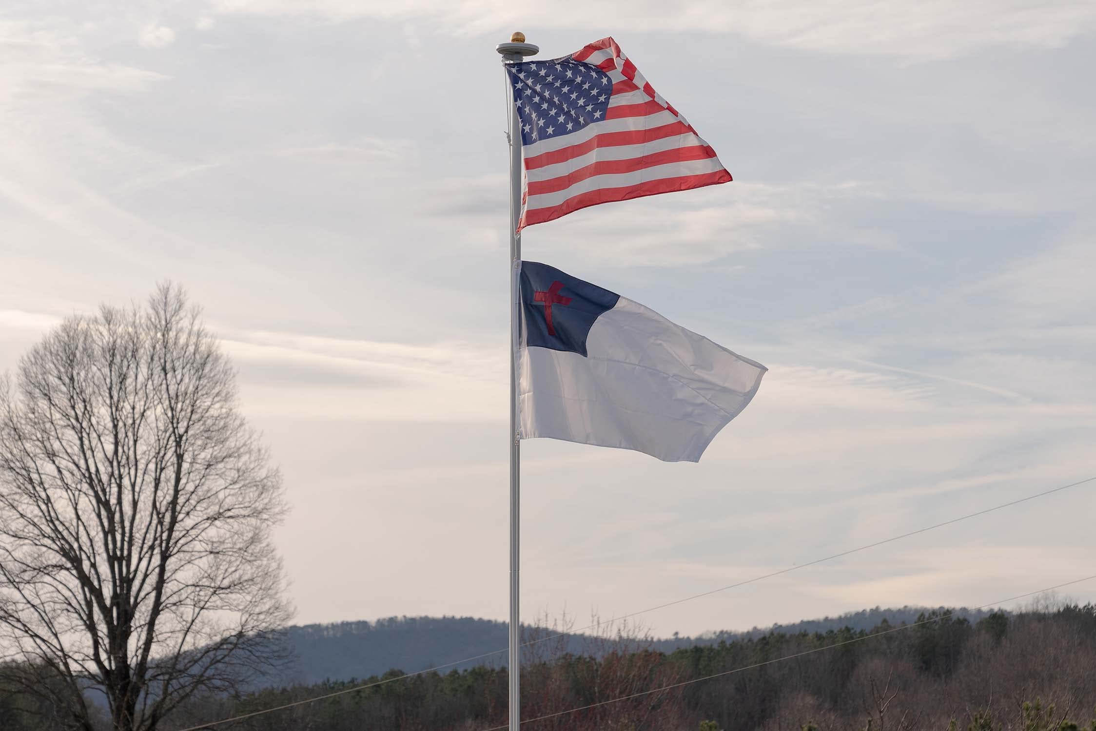 Christian Flag 3x5 Outdoor Made in USA Embroidered,Heavy Duty Nylon,Sewn Stripes, Stronger Brass Grommets,Christianity Easter Day,Jesus Flags Flags Perfect for Outside