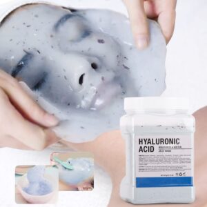 lancity jelly mask peel off face masks skincare, natural gel powder for facial mask, professional hydrojelly mask, moisturizing & hydrating for wrinkles & acne 23 fl oz