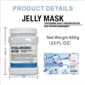 Lancity Jelly Mask Peel Off Face Masks SkinCare, Natural Gel Powder for Facial Mask, Professional hydrojelly Mask, Moisturizing & Hydrating for Wrinkles & Acne 23 Fl Oz