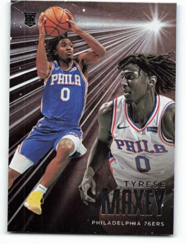 2020-21 Panini Chronicles #208 Tyrese Maxey Philadelphia 76ers RC Rookie Card Official NBA Basketball Trading Card in Raw (NM or Better) Condition