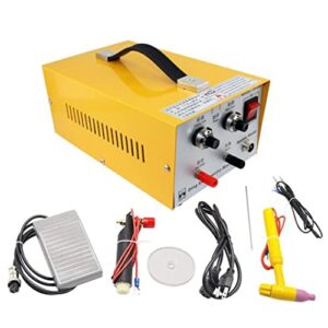 bailiwang automatic spot welder, hand pulse welder jewelry spot welding machine pulse argon necklace bracelet arc welding machine, for gold silver steel jewelry welding