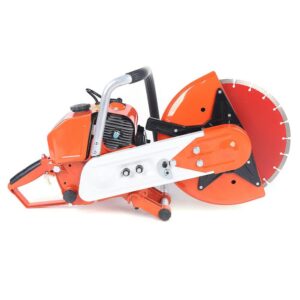 95CC 2Stroke Gas Concrete Masonry Brick Saw Cutter Circular Saw Concrete Stone Cutting Machine Metal Cement Steel Cut Off Saw Wet/Dry w/ 12"+Blade