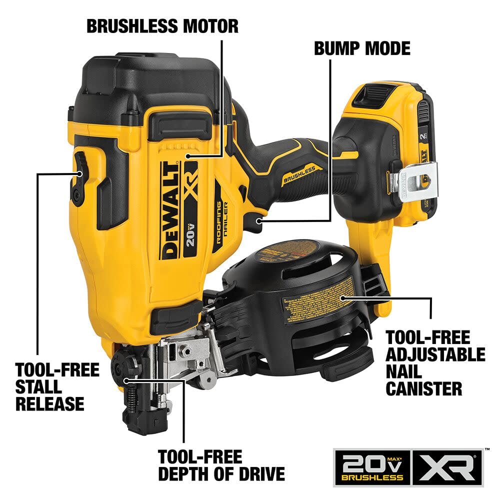 CORDLESS ROOFING NAILER KIT