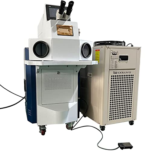 USA CALCA 200W Laser Spot Welding Machine for Metal Gold Silver Jewelry, Jewelry Spot Welder Welding Equipment (60 Joules)