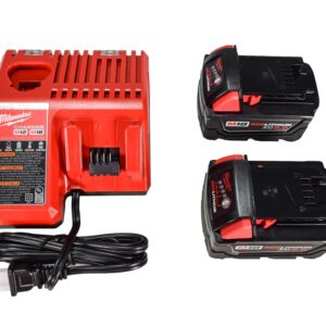 Milwaukee 2953-22 18V Cordless Brushless 1/4" Hex Impact Driver Kit with (2) 5.0Ah Lithium Ion Batteries, Charger & Tool Case