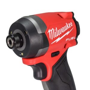 Milwaukee 2953-22 18V Cordless Brushless 1/4" Hex Impact Driver Kit with (2) 5.0Ah Lithium Ion Batteries, Charger & Tool Case