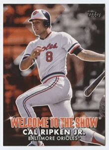 2022 topps welcome to the show #wtts-6 cal ripken jr. nm-mt baltimore orioles baseball