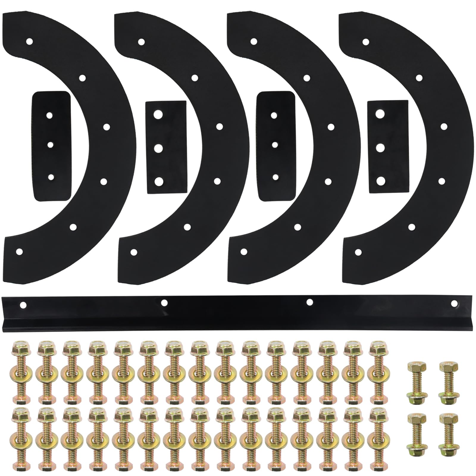 POSEAGLE 302565MA Auger Blade with 55323ma Scraper Blade Replaces Murray 302565, 335992MA, 1687312YP for Murray 5021R, 5021E, 525-21, 650-21, PM40, PSB210, PM50E, PSB210E, SN421, 521E Snow Blowers