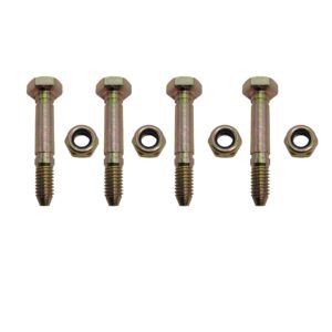 missiscily 4-pack 53200500 532005 shear pins bolts and nuts for ariens 05907100 51001600 st524 st624 st724 snow thrower