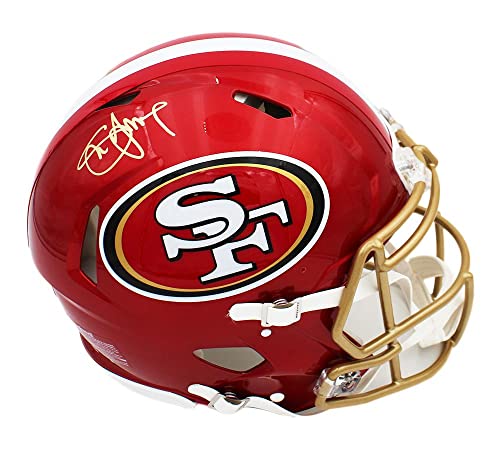 Steve Young Signed San Francisco 49ers Speed Authentic Flash NFL Helmet - Autographed NFL Helmets