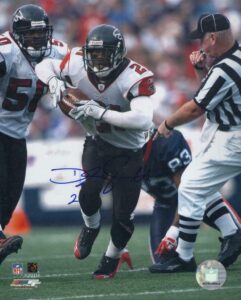 d'angelo hall atlanta falcons signed autographed 8x10 photo w/coa - autographed nfl photos