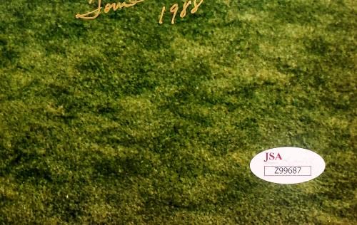 1988 Fred Meyer Classic Tournament Autographed Framed 16x20 Photo With 21 Signatures Including Jack Nicklaus & Payne Stewart JSA #Z99687 - Autographed Golf Photos