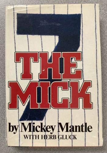 Mickey Mantle Signed Book The Mick HCB New York Yankees HOF Autograph AS WSC JSA - MLB Autographed Miscellaneous Items