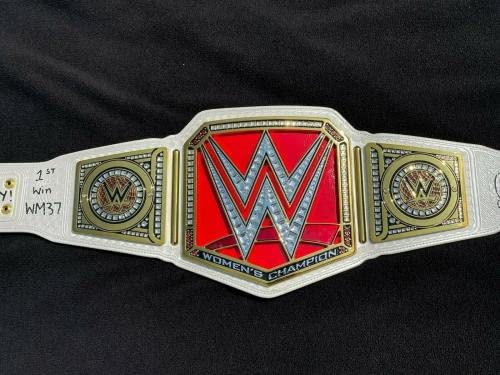 Rhea Ripley Signed Inscribed WWE Raw Women's Champion Replica Title Belt JSA COA - Autographed Wrestling Miscellaneous Items