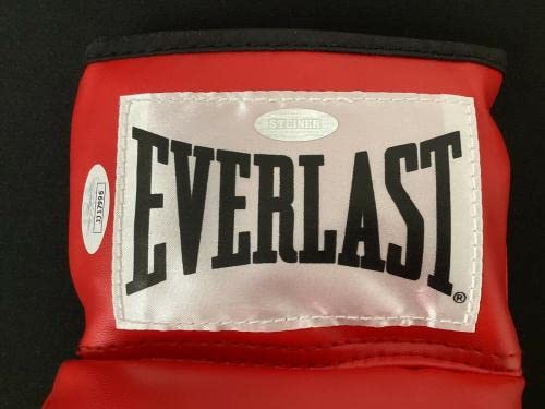 Roberto Duran Signed Boxing Glove Everlast Autograph Inscription HOF 2007 JSA - Autographed Boxing Gloves