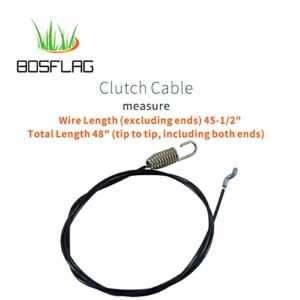 BOSFLAG 946-04230b Auger Cable Replaces MTD 946-04230b, 746-04230 Cable, 746-04230a, 946-04230b, 946 04230b, 746 04230, 746 04230a, 946 04230b Cable for MTD SB624, SB626, SB628, SB630 Snowblowers