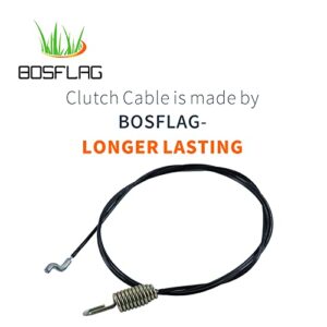 BOSFLAG 946-04230b Auger Cable Replaces MTD 946-04230b, 746-04230 Cable, 746-04230a, 946-04230b, 946 04230b, 746 04230, 746 04230a, 946 04230b Cable for MTD SB624, SB626, SB628, SB630 Snowblowers