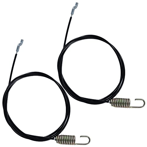 POSFLAG 2 Pack 946-04229B Drive Clutch Cable Replaces 746-04229 Drive Clutch Cable 746-04229, MTD 946-04229, 946 04229B, 746 04229 for Cub Cadet 524SWE, 524WE, 526SWE, 528SWE, 530SWE Snow Throwers