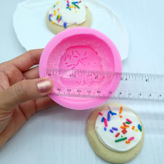 Frosted sprinkles sugar cookie | Soap | Candle | Mold for Wax | Mold for Resin