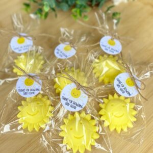 Sun Baby Shower Soaps - You Are My Sunshine Baby Shower Favors, First 1st Trip Around The Sun Birthday Decorations, 1st Birthday Party Gift