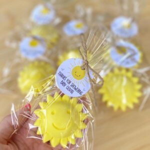 Sun Baby Shower Soaps - You Are My Sunshine Baby Shower Favors, First 1st Trip Around The Sun Birthday Decorations, 1st Birthday Party Gift