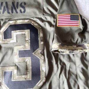 TAMPA BAY BUCCANEERS MIKE EVANS signed AUTHENTIC NIKE SALUTE SERVICE JERSEY JSA - Autographed NFL Jerseys