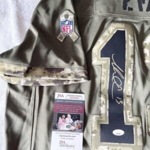 TAMPA BAY BUCCANEERS MIKE EVANS signed AUTHENTIC NIKE SALUTE SERVICE JERSEY JSA - Autographed NFL Jerseys