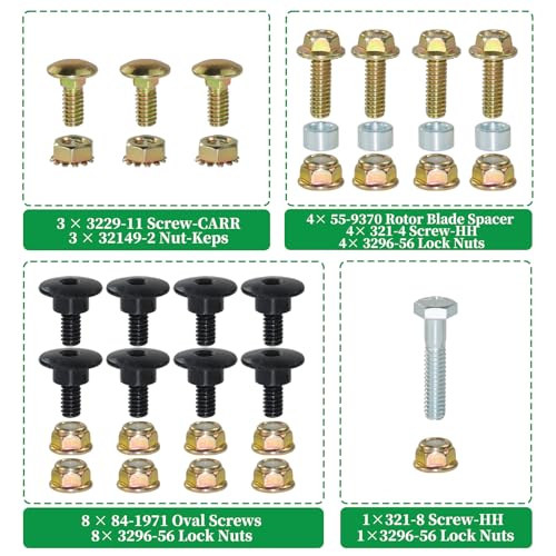 BOSFLAG 99-9313 Snow Blower Paddles with 55-8760 Scraper 55-9300 Belt Replaces 125-1128, 55-9250, 55-9251, 88-0771 for Toro CCR2000, CCR2400, CCR2500, CCR2500E, CCR2500R, CCR3000 CCR3000E Snowthrowers