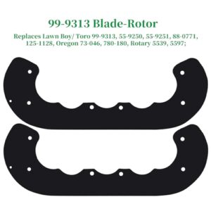 BOSFLAG 99-9313 Snow Blower Paddles with 55-8760 Scraper 55-9300 Belt Replaces 125-1128, 55-9250, 55-9251, 88-0771 for Toro CCR2000, CCR2400, CCR2500, CCR2500E, CCR2500R, CCR3000 CCR3000E Snowthrowers