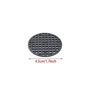 Meprotal 30pcs Flower Pot Hole Mesh Pad Plastic Bonsai Bottom Grid Mat Mesh Hole Screens Prevent Soil Loss (1.7Inch)