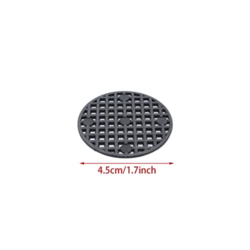 Meprotal 30pcs Flower Pot Hole Mesh Pad Plastic Bonsai Bottom Grid Mat Mesh Hole Screens Prevent Soil Loss (1.7Inch)