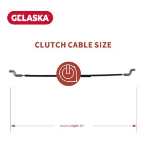 GELASKA 302565MA Rubber Auger Paddles with 55323MA Scraper Blade 1501122MA Cable 762259MA Cable Replaces 302565, 1687312YP, 1687312, 1687312SM, 723006 for Craftsman Murray Snapper 20" 21" Snowthrowers