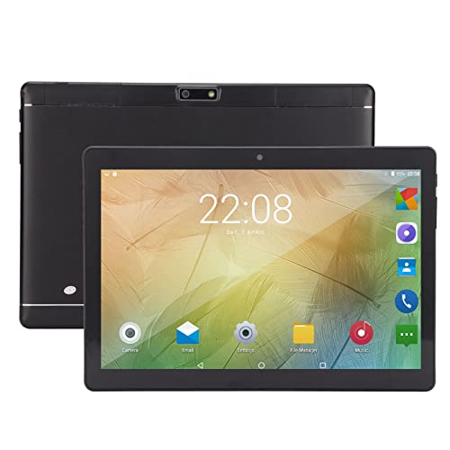 for Android 11 Tablet, 10 Inch Portable Tablet, Dual SIM Dual Standby, 2GB 32GB RAM, Dual Camera 2MP 5MP, 1080 IPS HD Touchscreen, Octa Core Processor(Black)