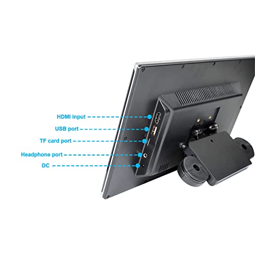 Demeras Headrest Video Players, Easy Installation Sensitive Car Headrest Monitors for  9.0