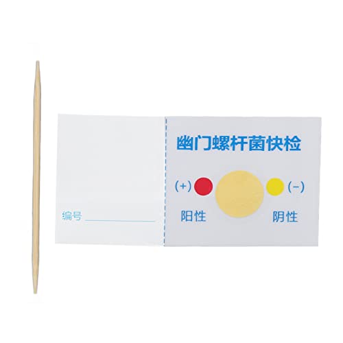 10pcs H Pylori Test Paper Set, Professional Home Helicobacter Pylori Test, Helicobacter Pylori is an Important pathogenic Source of Stomach Diseases