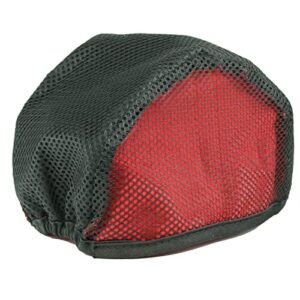 JHTii Flame Resistant Welders Cap, Welding Cap, Welding Hat, Hard Hat Liner Black Red