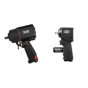 astro tools 1894 onyx 1/2" "thor" impact wrench & astro pneumatic tool 1828 onyx 3/8" nano impact wrench v2 - 500ft/lb