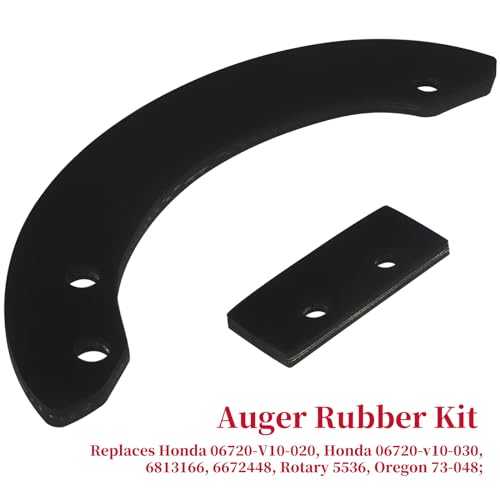 GELASKA HS520 Paddles 06720-V10-030 Auger Rubber with 76322-V10-020 Scraper Blade 22431-V10-013 Belt and Hardware kit for Honda HS520, HS520A, HS520K1, HS720,HS720AA, HS720AMA, HS720ASA Snowblowers