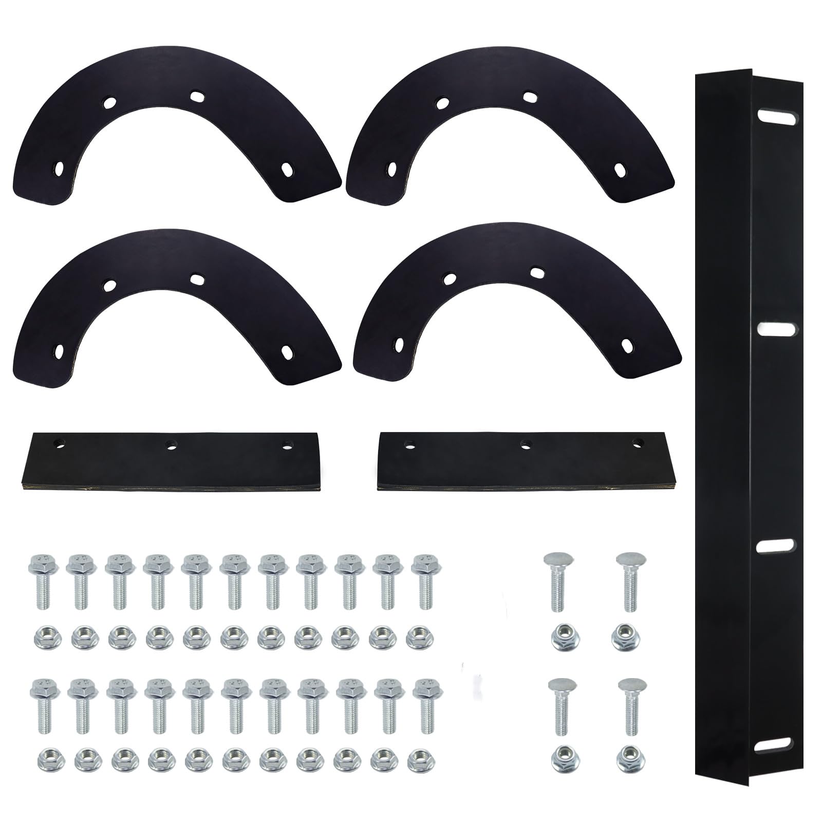 GELASKA HS521 Auger Rubber Replaces 72523-747-010, 72523-747-000, 72522-747-010, 72522-747-000, 72521-747-000 with 76322-747-000, 76322-747-A10 Scraper Blade for Honda HS521, HS521K1, HS621 Snowblower