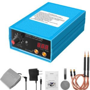 spot welder, geevorks battery spot welder 10 gear output power adjust, 5000w spot welding equipment for sopts welding 18650/26650/32650 and 0.1~0.15mm nickel sheet