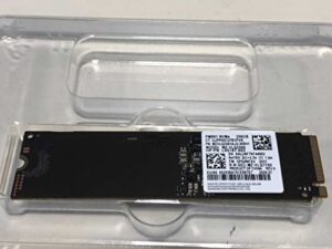 samsung pm991 (mzvlq256hbjd) 256gb m.2 2280 pcie nvme internal solid state drive (ssd) bulk oem tray