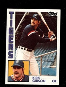 1984 topps #65 kirk gibson nmmt tigers hof nicely centered