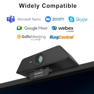 Innex Cube 360 C470 120° 4K AI Conference Camera for Flexible Meeting Spaces, Remote Conference