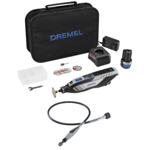 dremel 8250 cordless brushless rotary tool kit and 225 flex shaft rotary tool attachment