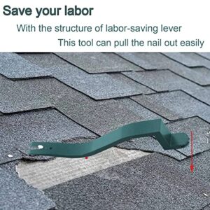 Roof Shingles, RS501 Roof Snake Roofing Tools Shingle Removal Tool Nail Pry Bar Heavy Duty Professional Roof Repair Tool