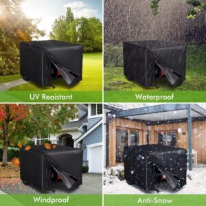 WLEAFJ Generator Cover Heavy Duty Waterproof, Universal Portable Generator Cover 24”L x 18”W x 20”H - for iGen 4500 and Predator 3500