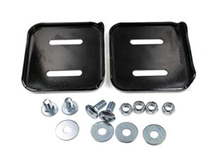 (2 pcs) snow blower skid shoe kit 309016e701ma for briggs & stratton craftsman murray