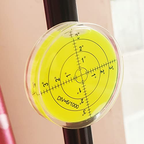 Magnetic Round Bubble Level Tool Bullseye Inclinometer Machinist Pocket Precision Spirit String Circular - Trailer Rv Leveling System Blocks Table Post Indicators Camper Leveler Magnet 2.4 Inch 60mm